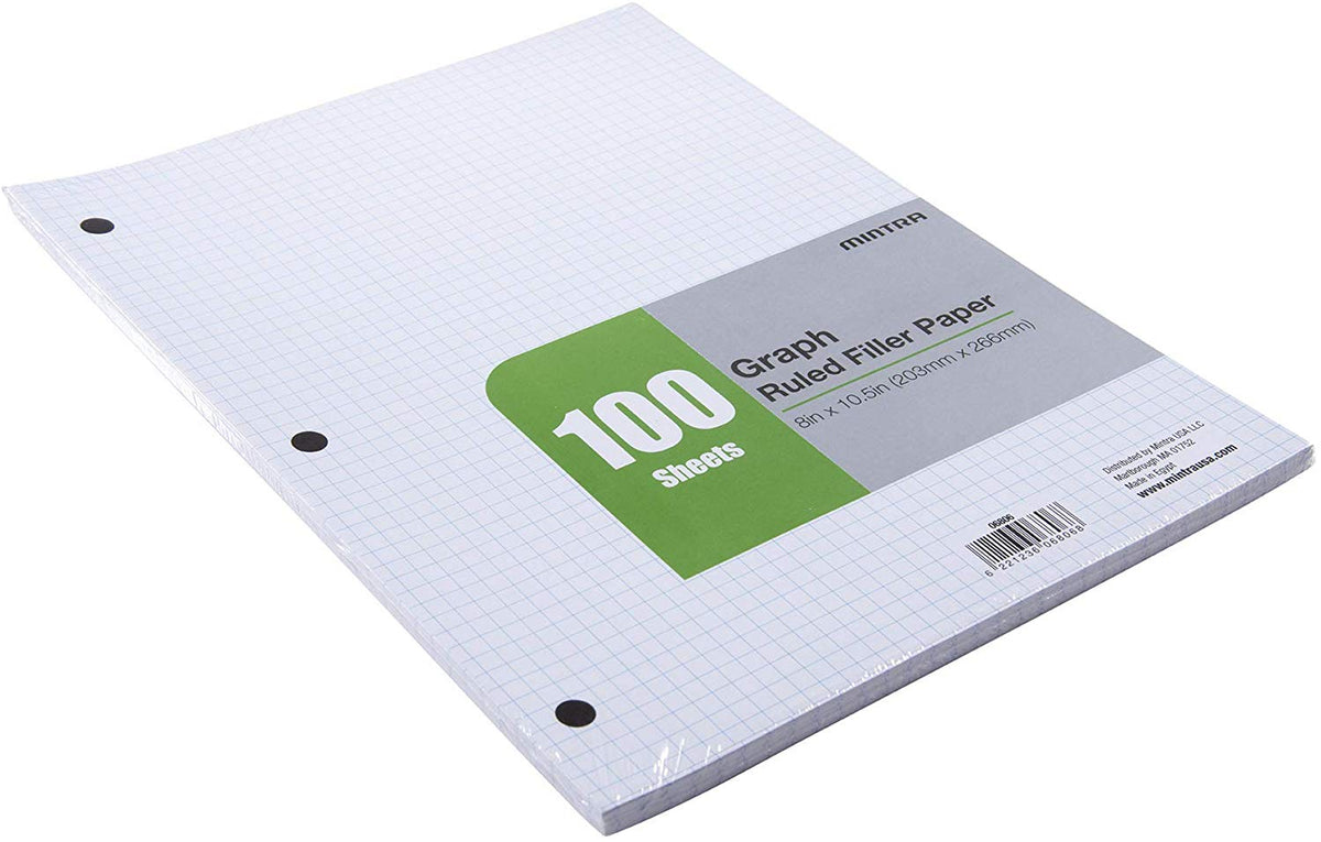 Filler Paper - Graph Ruled — Mintra USA