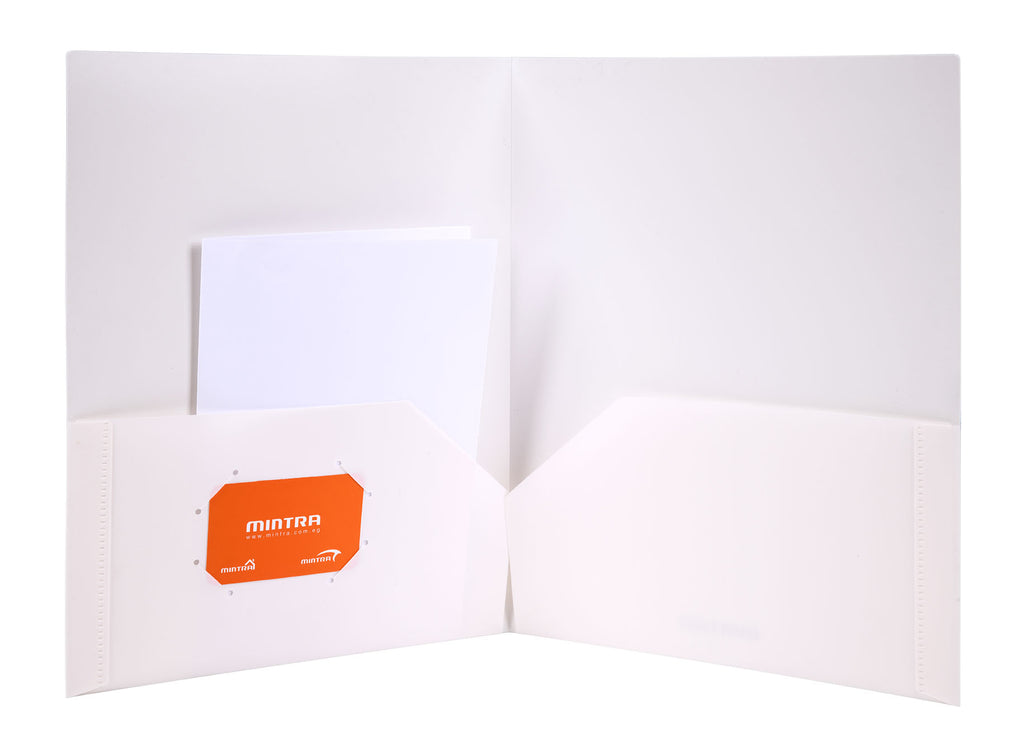 Poly Pocket Folders - 8 Pack (Assorted Colors) — Mintra USA