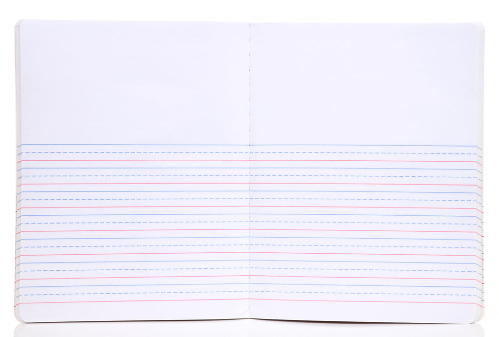 Primary Composition Notebook 4PK - 1/2 Page - Assorted - Flexible Hard ...