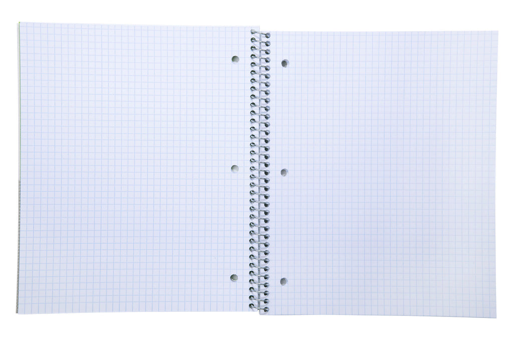 4x4 Graph Spiral Notebooks, 100 Sheets | Mintra USA - Shop Now!