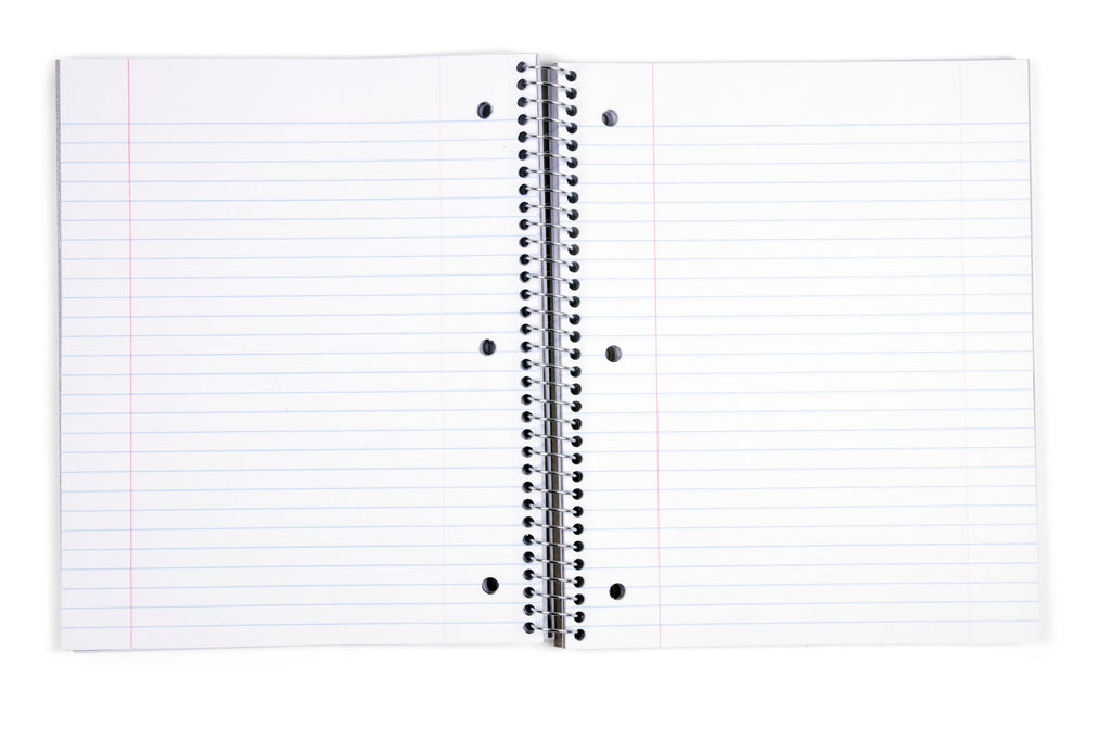 3 Subject Spiral Notebooks, 150 Sheets | Mintra USA - Shop Now!